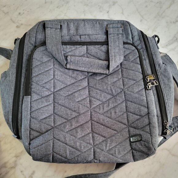 lug | Bags | Lug Ranger Xl Overnight Tote Bag In Heather Gray | Poshmark